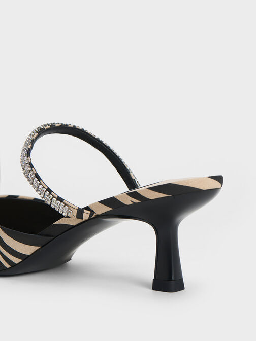 Giày mules hở gót nữ | CHARLES & KEITH VN