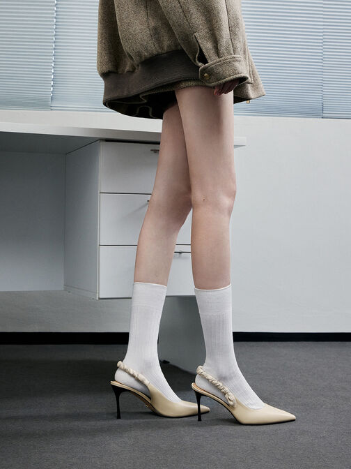 Giày cao gót bít mũi nữ | CHARLES & KEITH VN