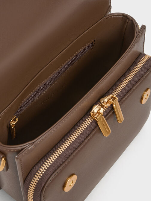 Túi xách nữ - Nâu | CHARLES & KEITH VN