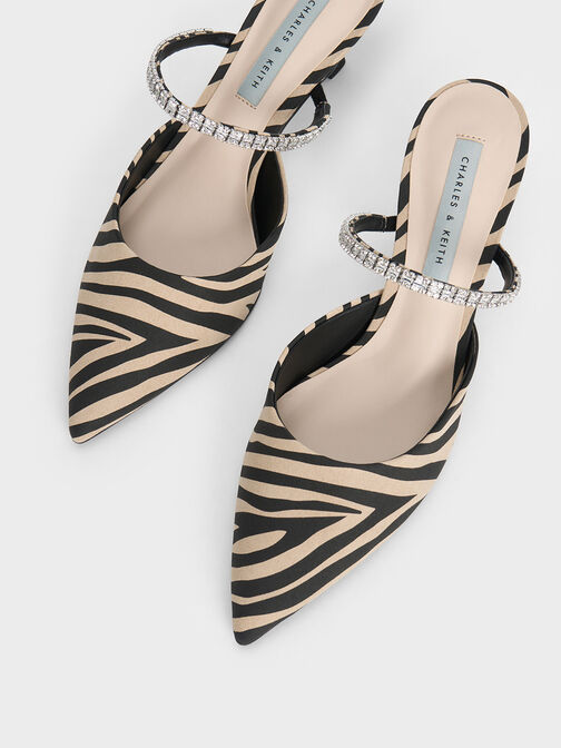 Giày mules hở gót nữ | CHARLES & KEITH VN