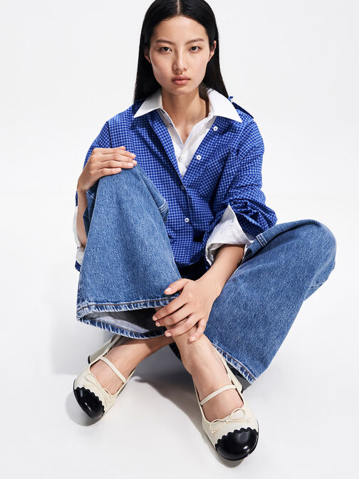 Mua sắm giày cao gót slingback và giày đế bệt slingback | CHARLES ...