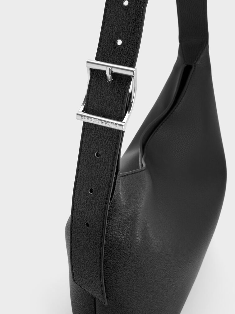 Túi đeo vai hình vuông Zora đen noir - CHARLES & KEITH VN