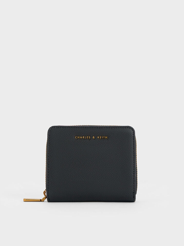 Ví mini Classic Zip black (Đen) | Ví - CHARLES & KEITH VN