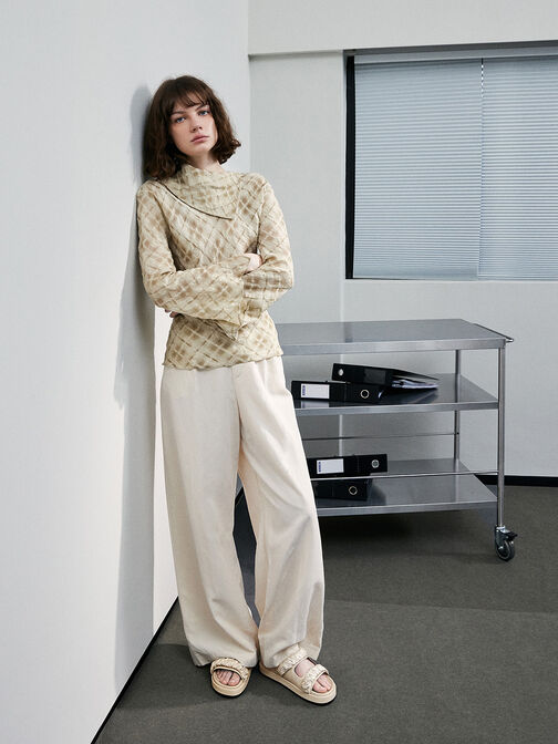 Giày đế bệt nữ | CHARLES & KEITH VN