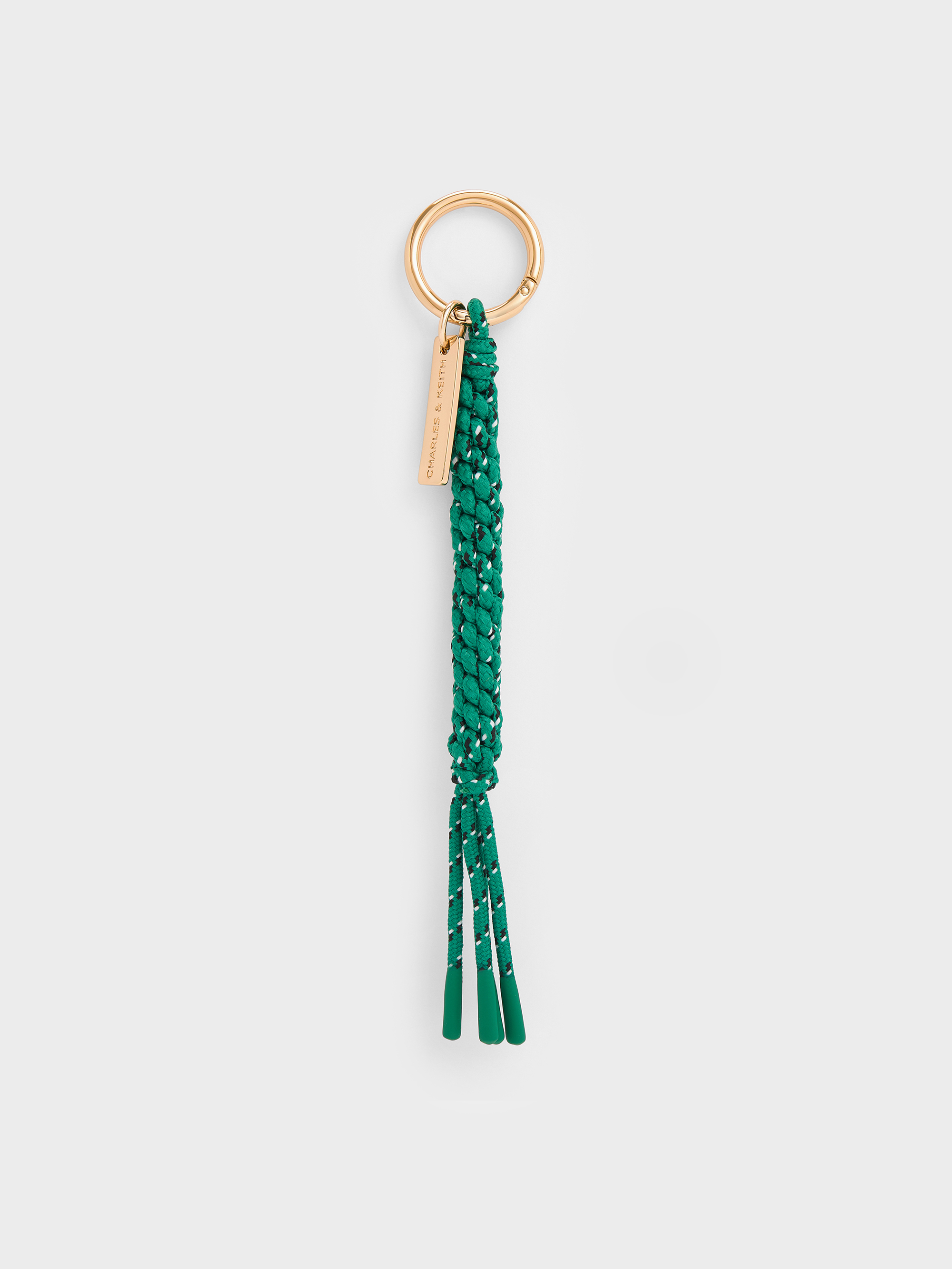 Lush Green Braided Rope Charm - CHARLES & KEITH VN