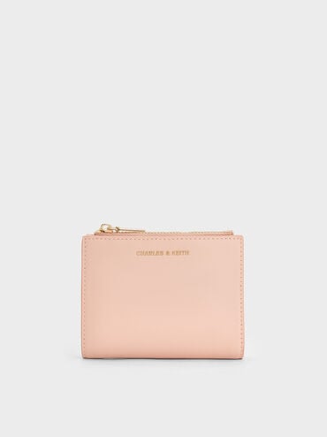 Light Pink Harmonee Top Zip Small Wallet - Light Pink - Wallets ...